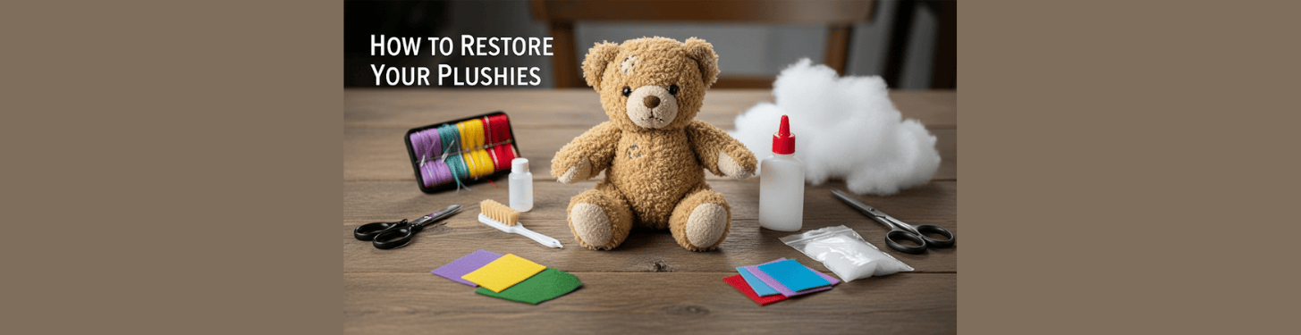 How to restore your plushies？ – PlushThis| Plushies & Stuffed Animals