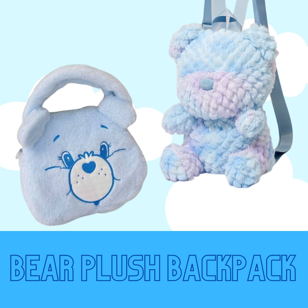 Bear Plush Backpack – PlushThis| Plushies & Stuffed Animals