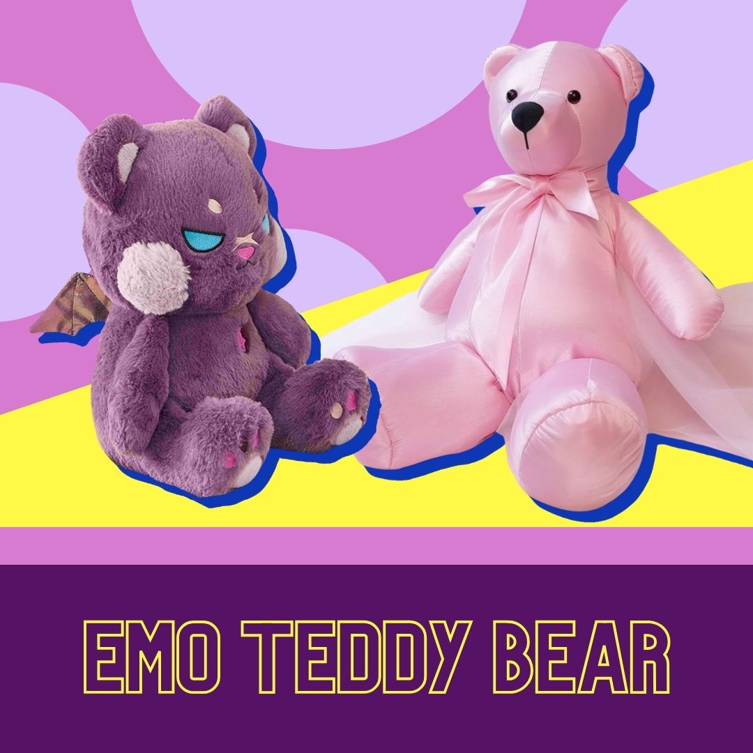 Emo Teddy Bear Plushies | Melancholy, Cute & Unique Companion Gifts – PlushThis| Plushies ...