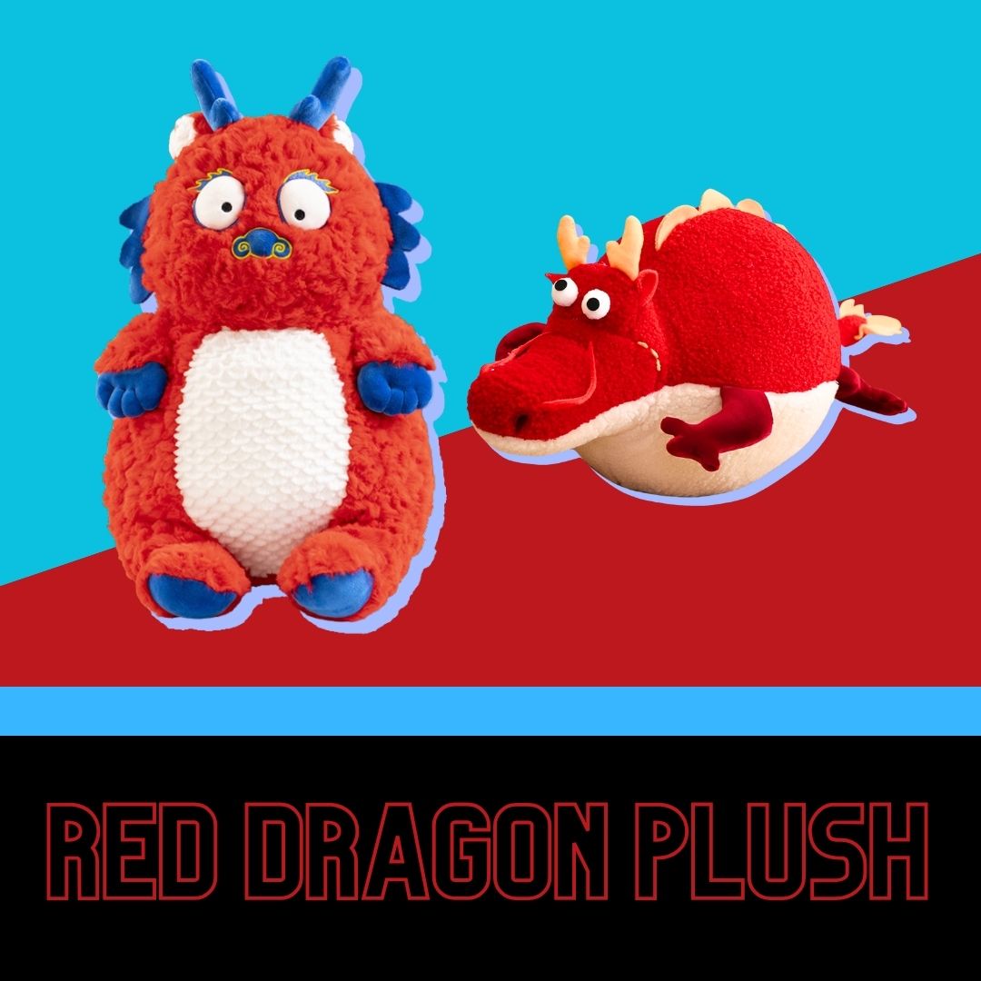 Red Dragon Plush – PlushThis| Plushies & Stuffed Animals