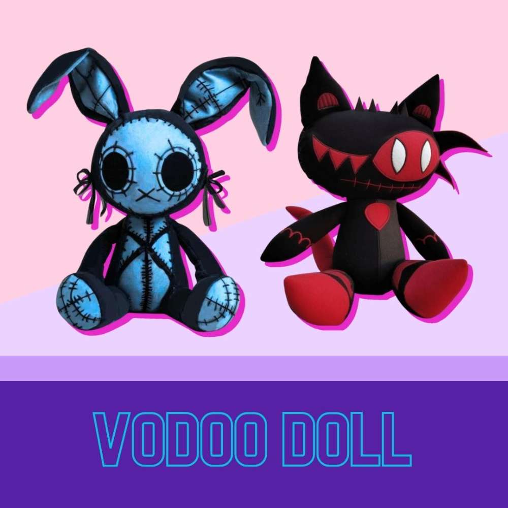 Voodoo Doll Plush – PlushThis| Plushies & Stuffed Animals