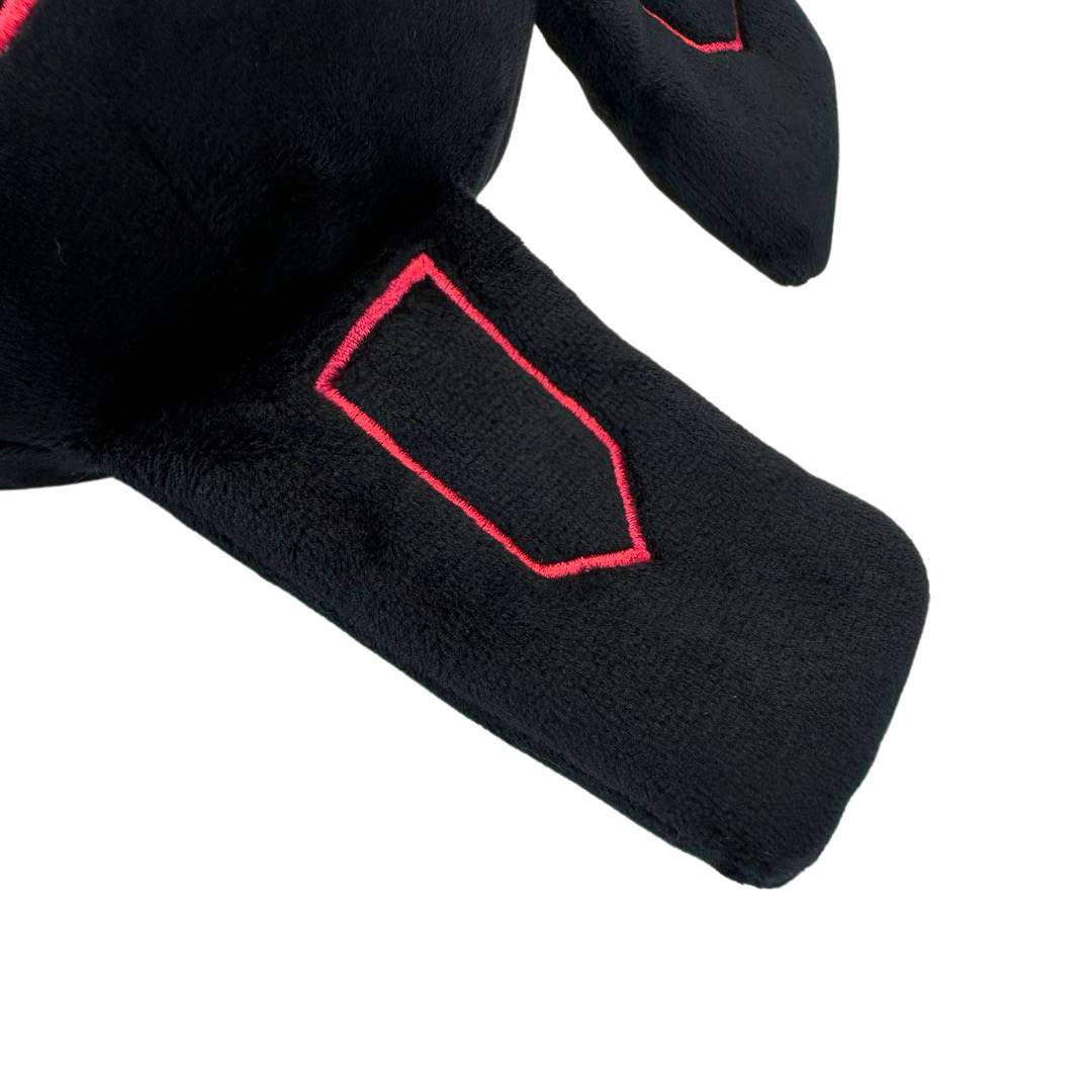 Black Cyber Goth Bunny Plush – PlushThis| Plushies & Stuffed Animals