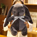 Black Gothic Bunny Stuffed Animal - PlushThis| Plushies & Stuffed Animals