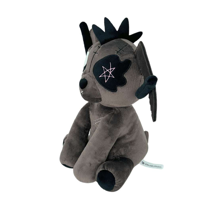 Cool Punk Gray Bunny Stuffed Animal – PlushThis| Plushies & Stuffed Animals