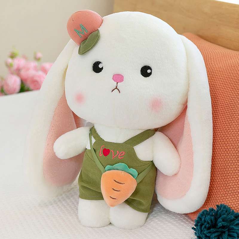 Cute Green Bunny Stuffed Animal - PlushThis