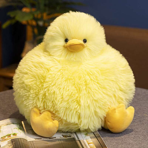 Cute Fluffy Duck Plush – PlushThis| Plushies & Stuffed Animals