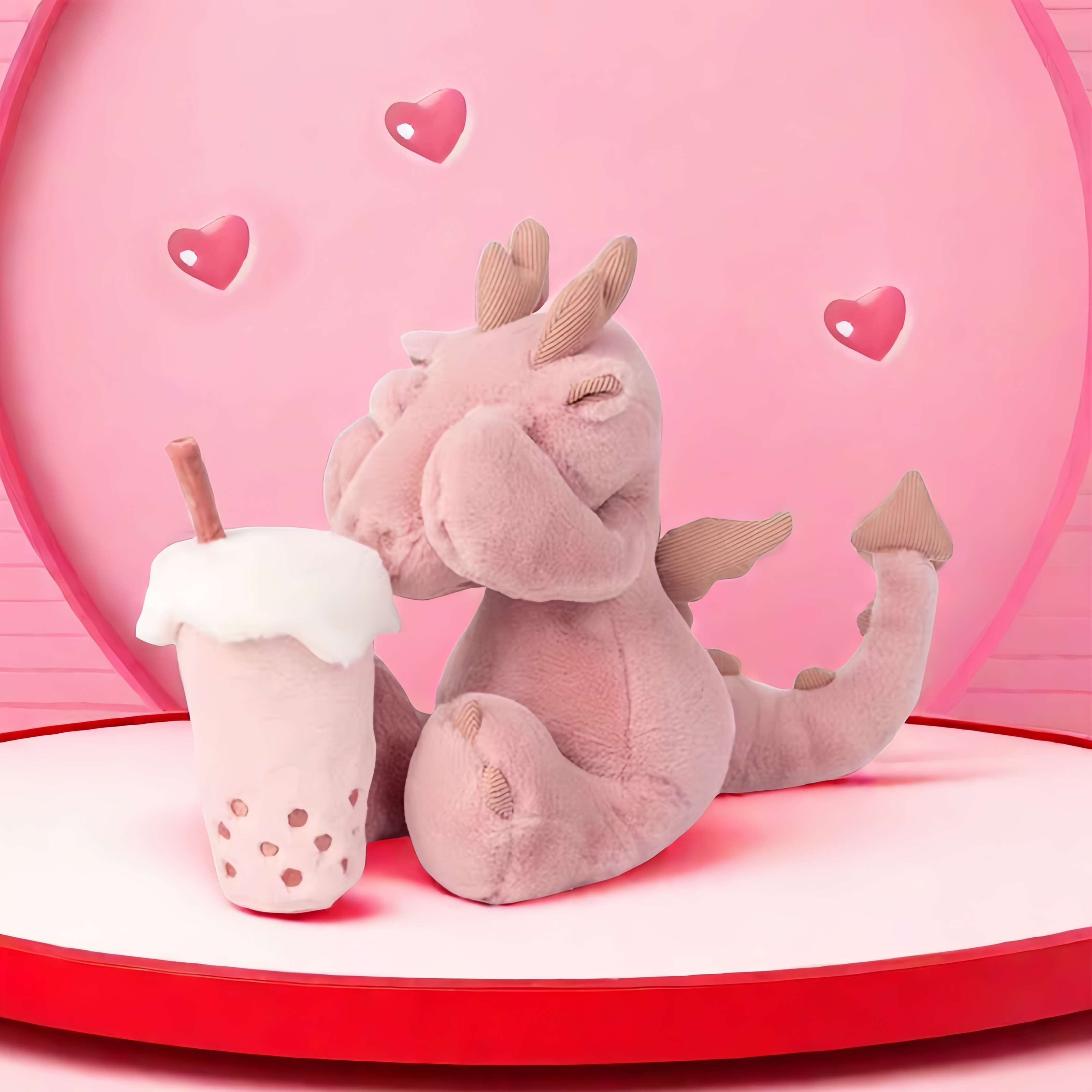 Cute Pink Dragon Plush - PlushThis| Plushies & Stuffed Animals