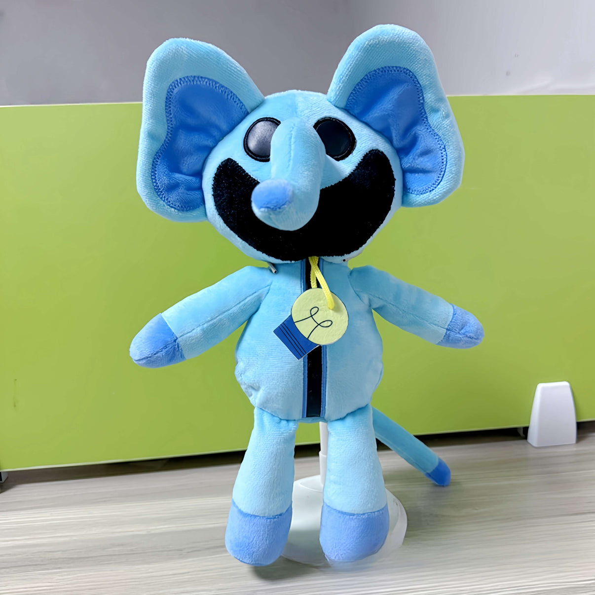 Emo Blue Elephant Plush – PlushThis| Plushies & Stuffed Animals