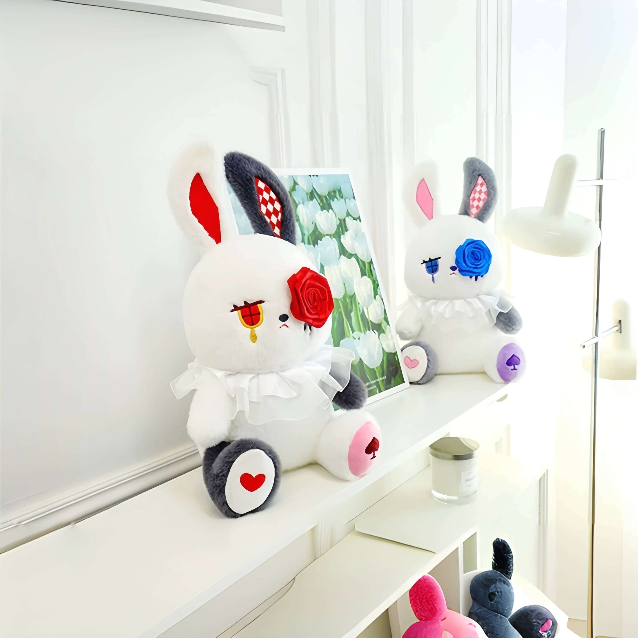 Emo Colourful Bunny Plush - PlushThis| Plushies & Stuffed Animals