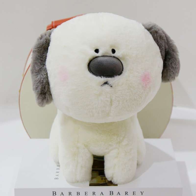 Emo Gray Husky Dog Stuffed Animal