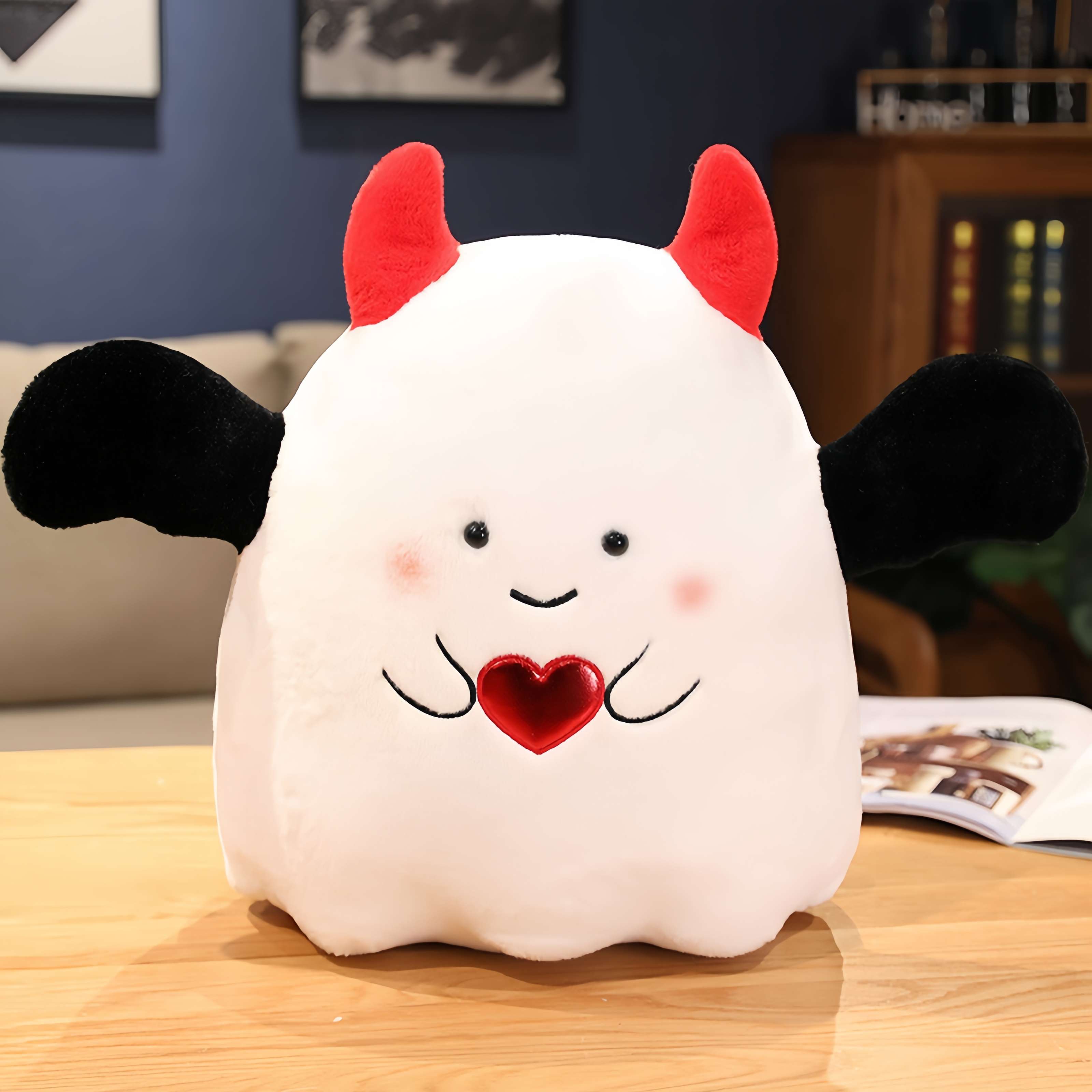Goth Ghost Stuffed Animal - PlushThis| Plushies & Stuffed Animals