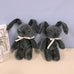 Gothic Emo Rabbit Stuffed Animal
