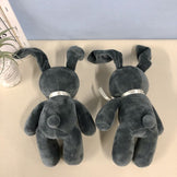 Gothic Emo Rabbit Stuffed Animal