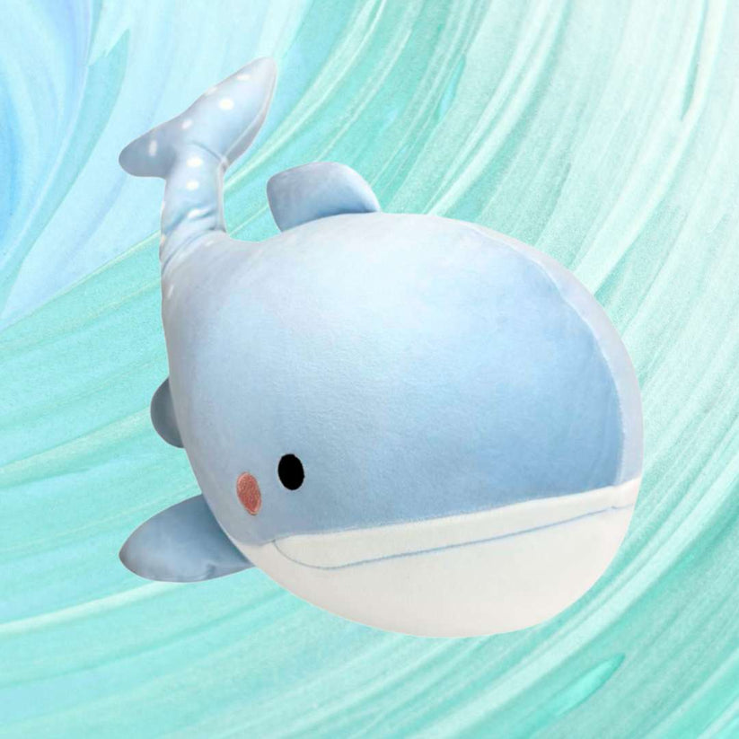 Large Cute Blue Whale Shark Stuffed Animal – PlushThis| Plushies ...