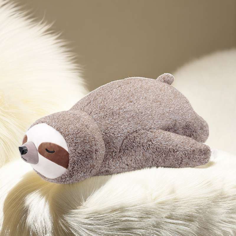 Large Brown Sloth Stuffed Animal - PlushThis