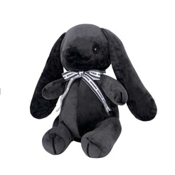 Stuffed Black Goth Bunny – PlushThis| Plushies & Stuffed Animals