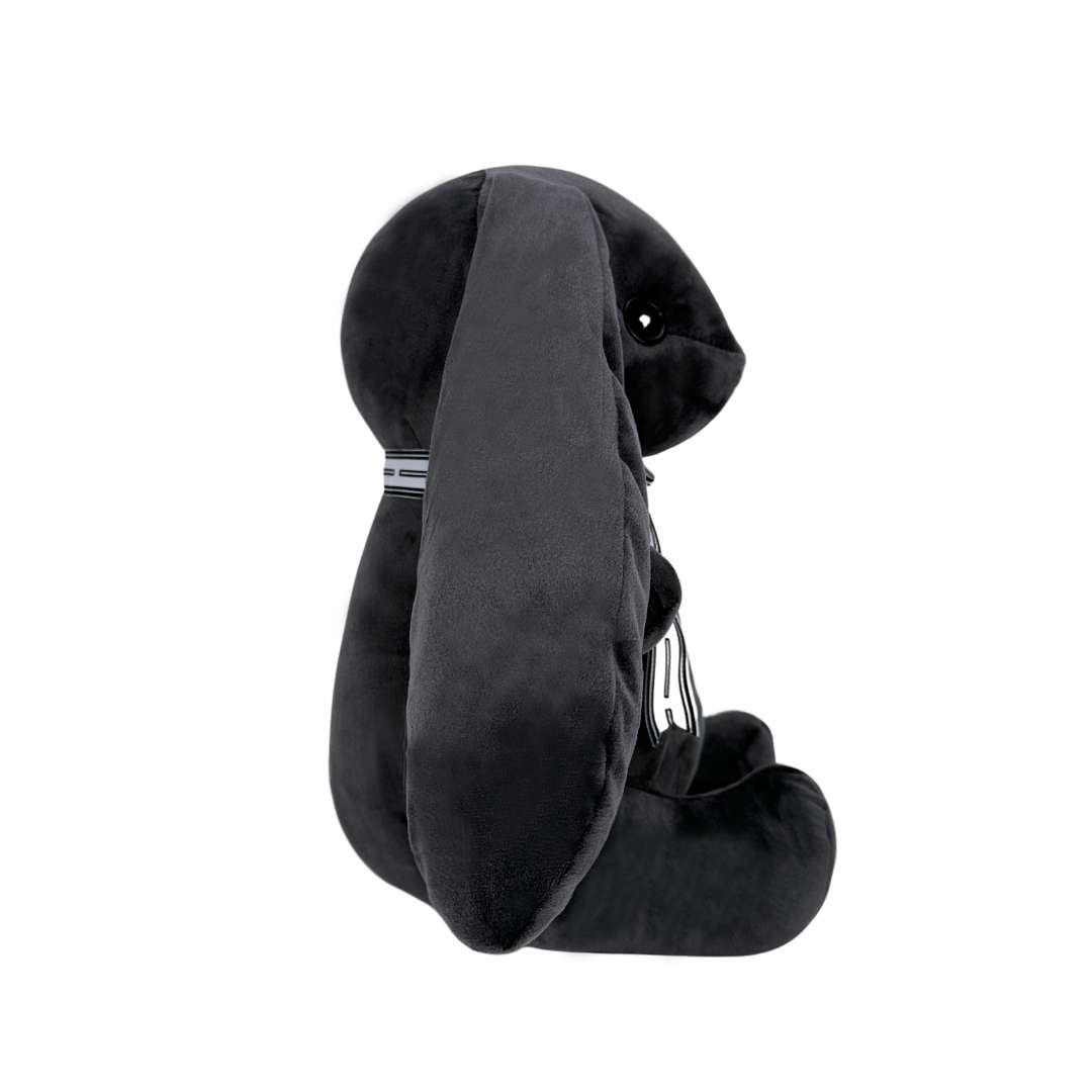 Stuffed Black Goth Bunny – PlushThis| Plushies & Stuffed Animals