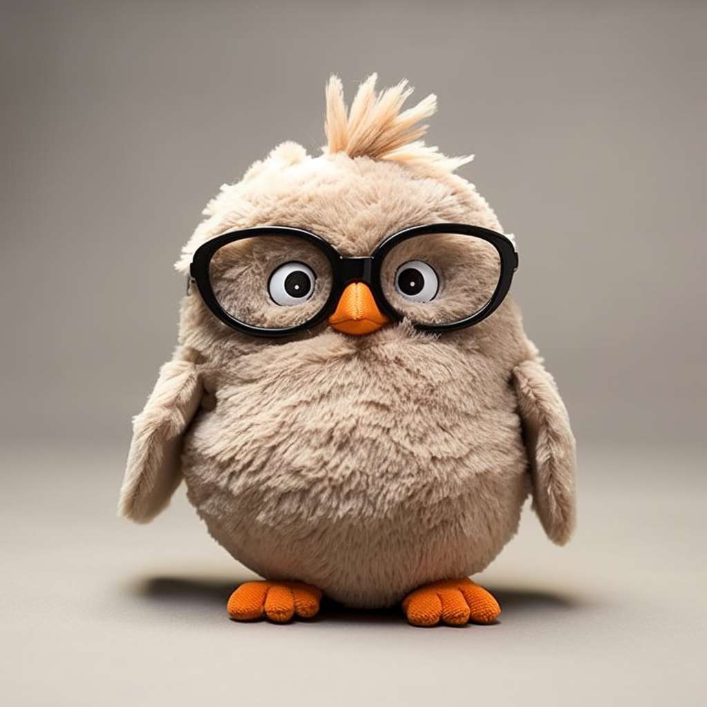 Cute and Cubby Bird Stuffed Animal - PlushThis| Plushies & Stuffed Animals